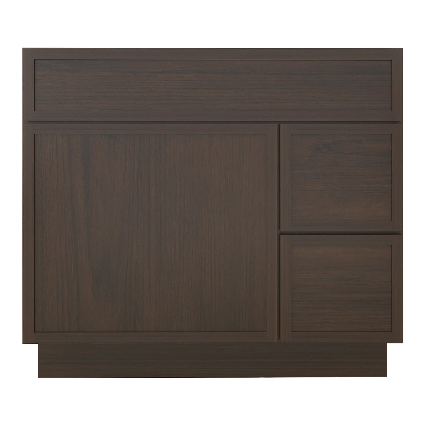 36" Birch Plywood Freestanding Single Base Storage Cabinet — HomeBeyond