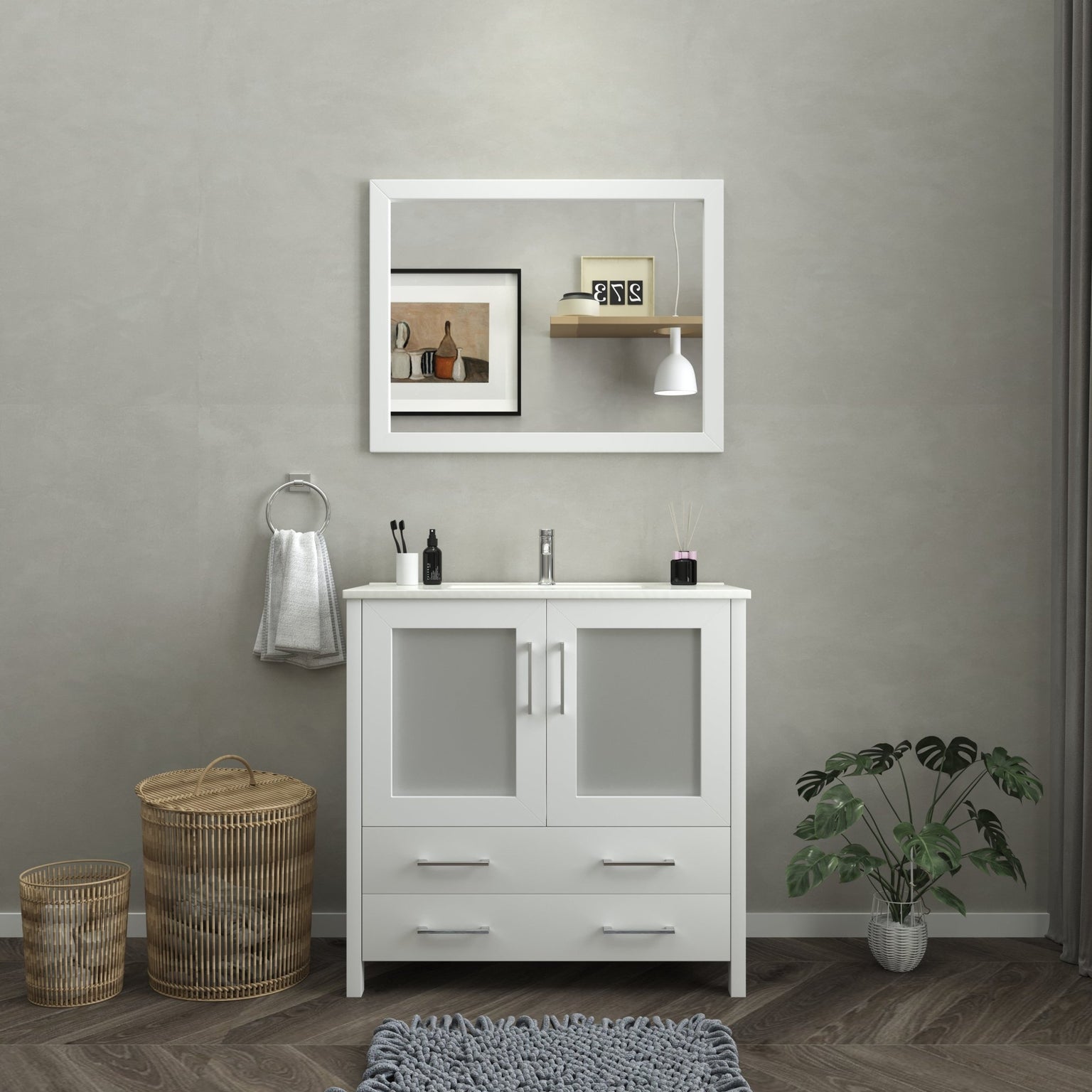 Modern Bathroom Vanities, Contemporary Bathroom Vanity - Home Beyond ...