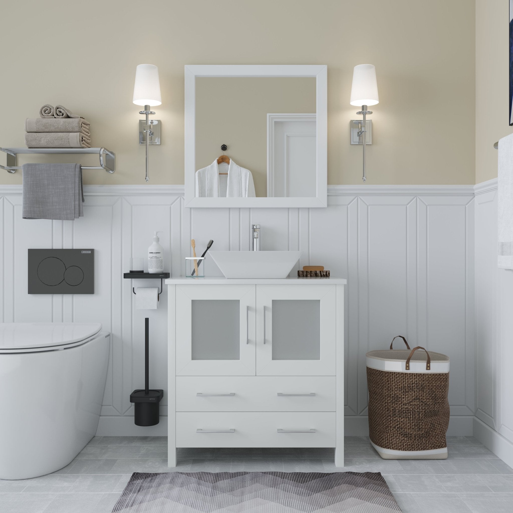 Modern Bathroom Vanities, Contemporary Bathroom Vanity - Home Beyond ...