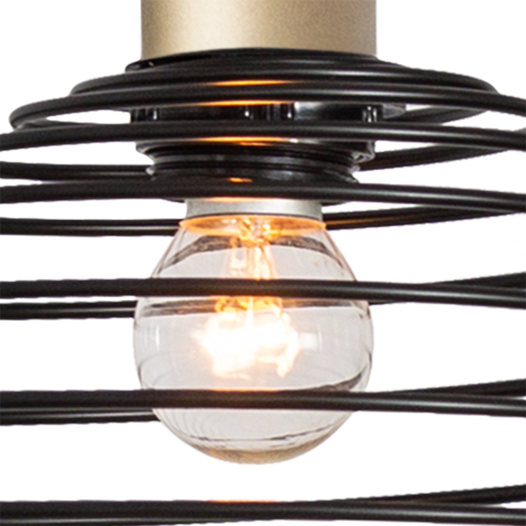 Vanity Art 1-Light Single Pendant Light with Metal Shade Lighting | Mo ...