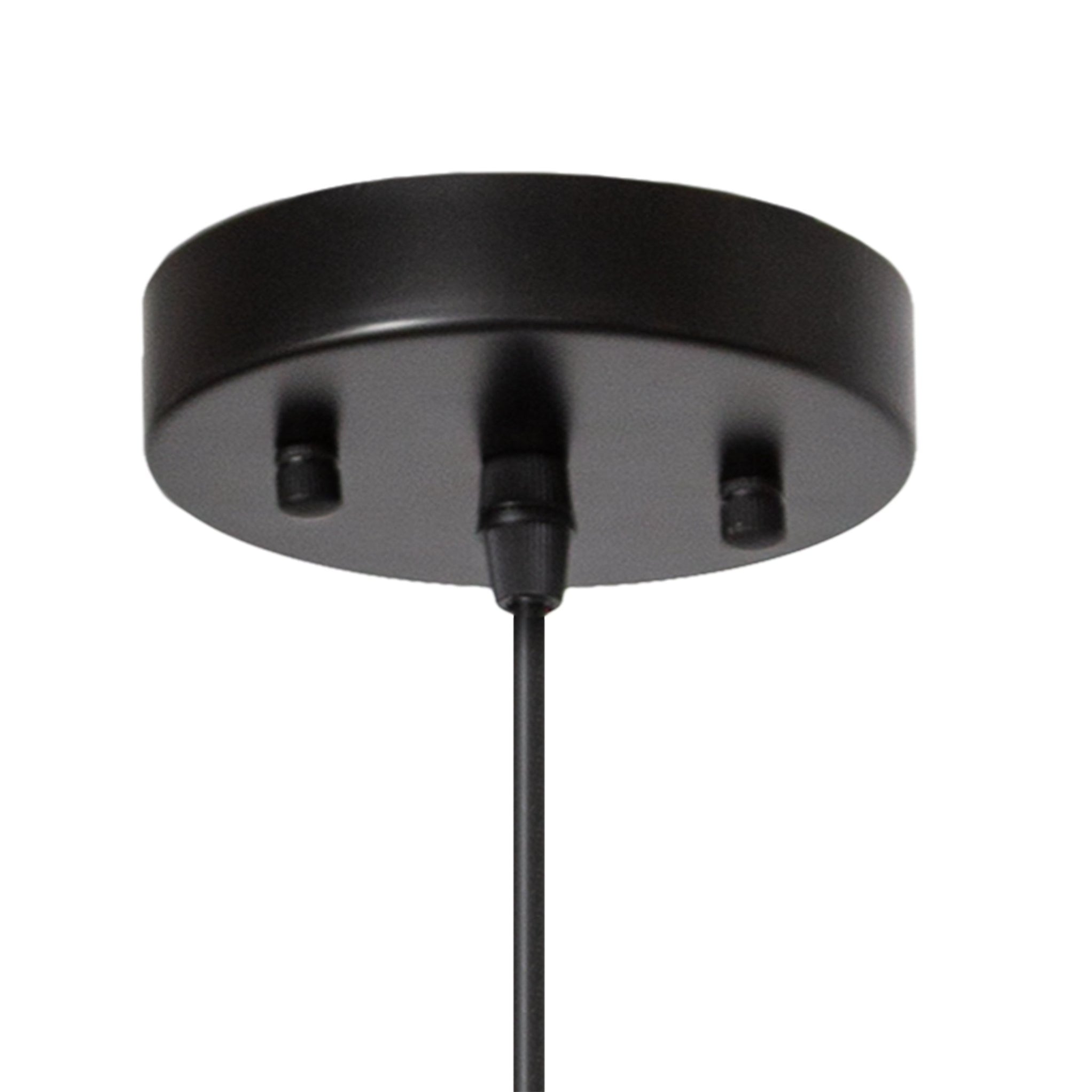 Vanity Art 1-Light Single Pendant Light with Metal Shade Lighting | Mo ...
