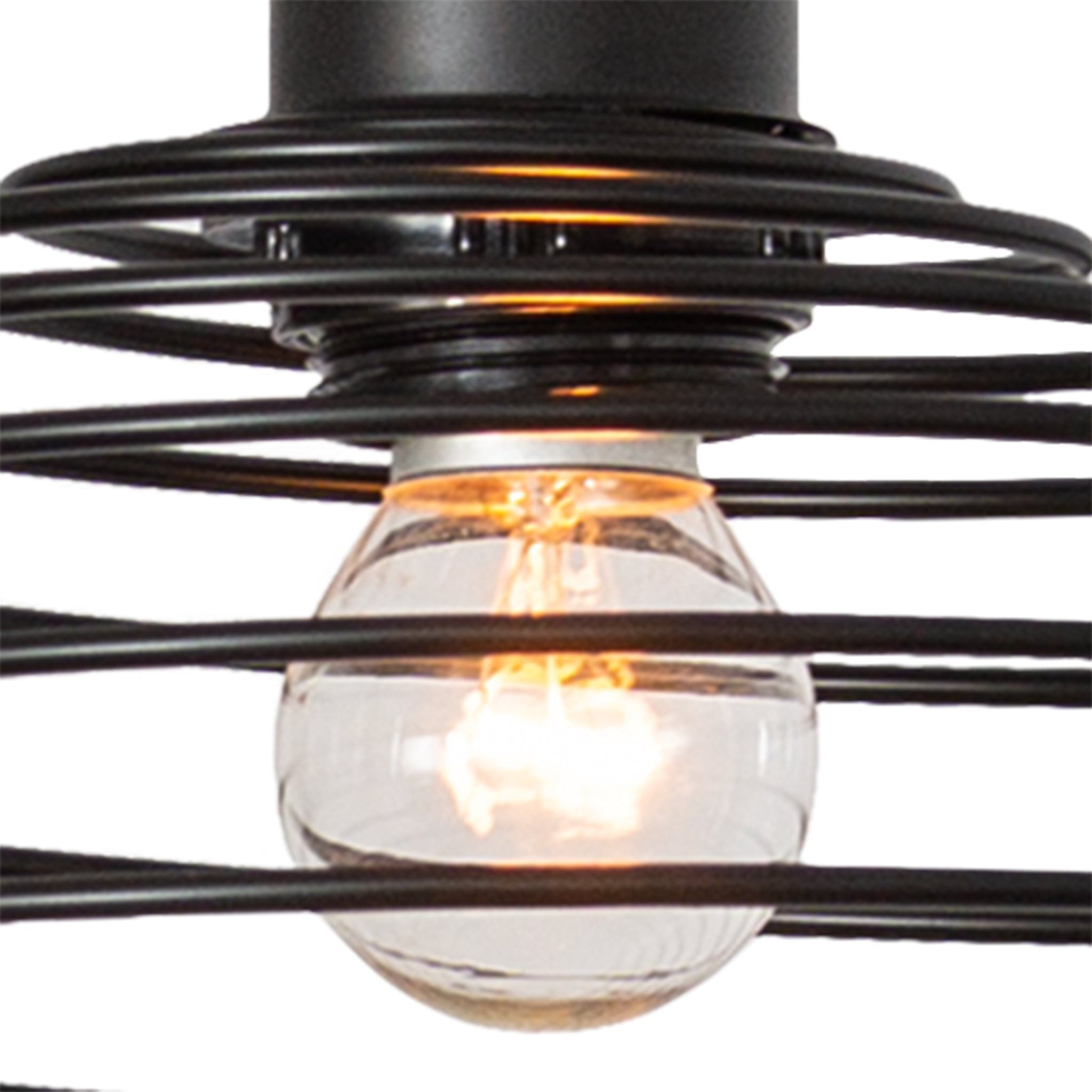 Vanity Art 1-Light Single Pendant Light with Metal Shade Lighting | Mo ...